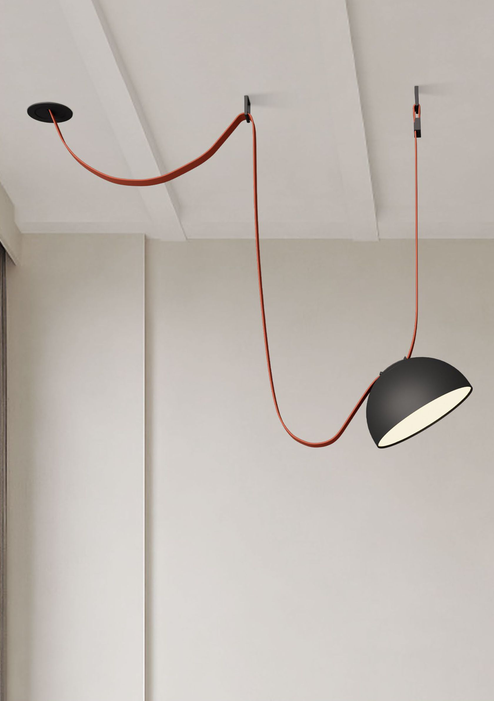 12W LED AL+PC Semi Sphere Pendant – MNK Creations